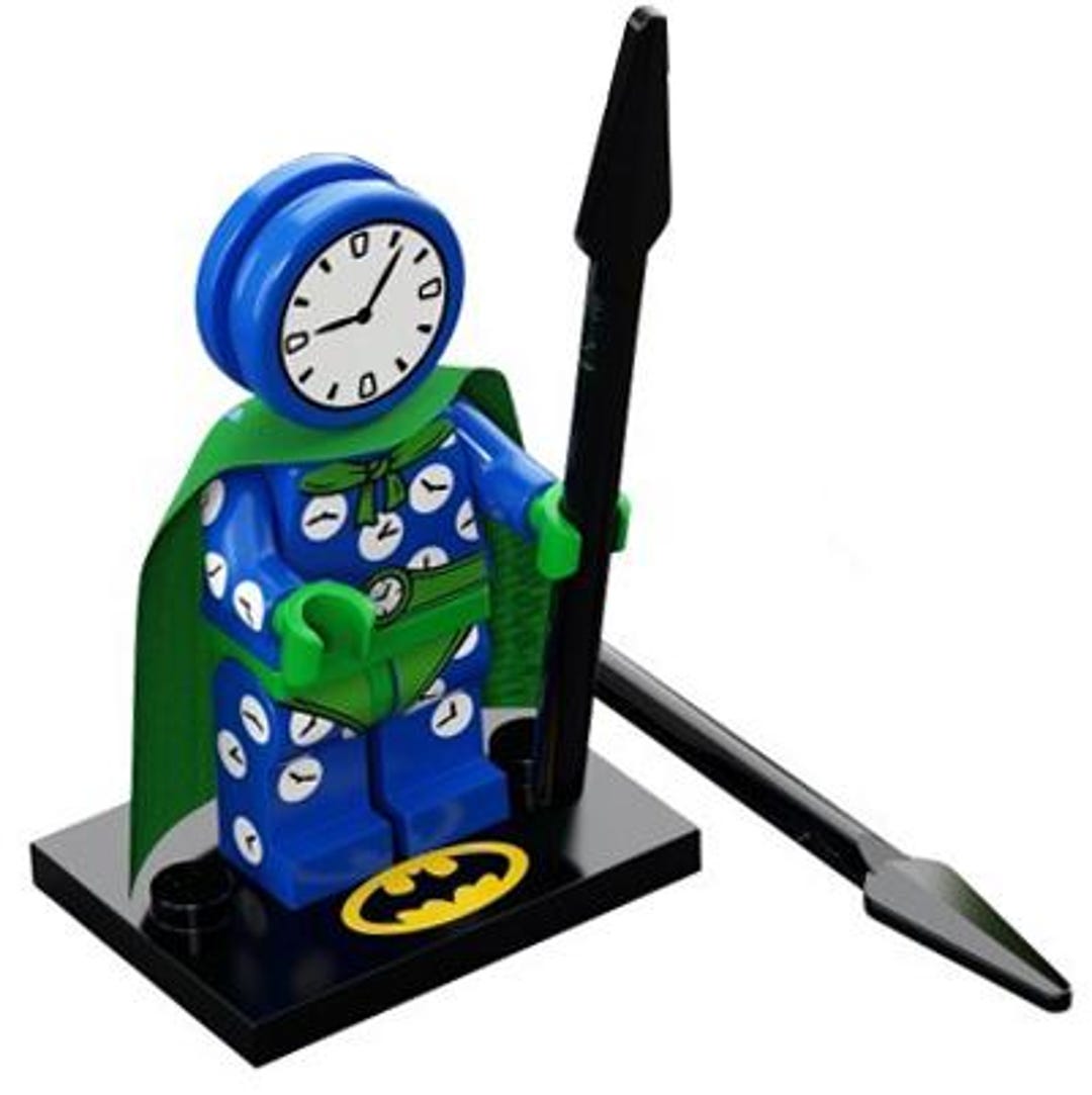 Lego MINIFIGURE Clock King, the LEGO Batman Movie, Series 2 (complete ...