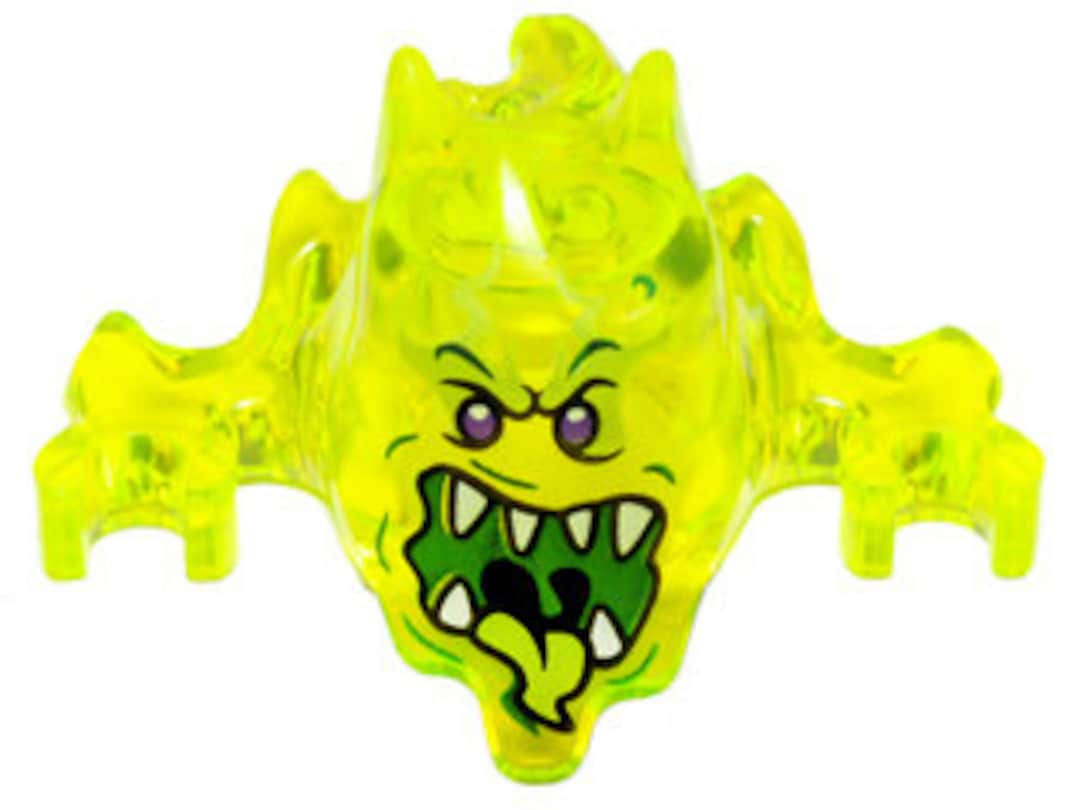 Lego MINIFIGURE Ghost Halloween Skreemer With Dark Purple Eyes and ...