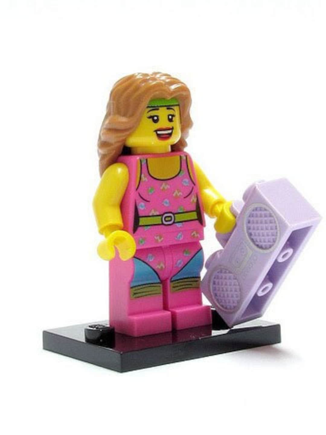 Lego MINIFIGURE Female Girl Women Fitness Instructor, Series - Etsy