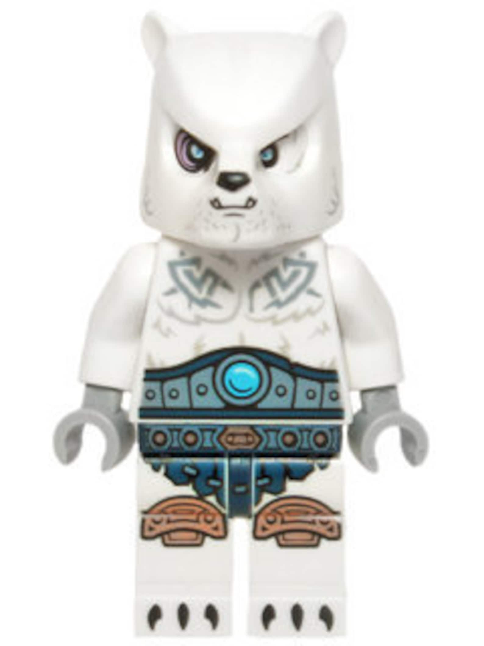 Lego MINIFIGURE Legends of Chima Ice Bear Warrior 1 - Etsy