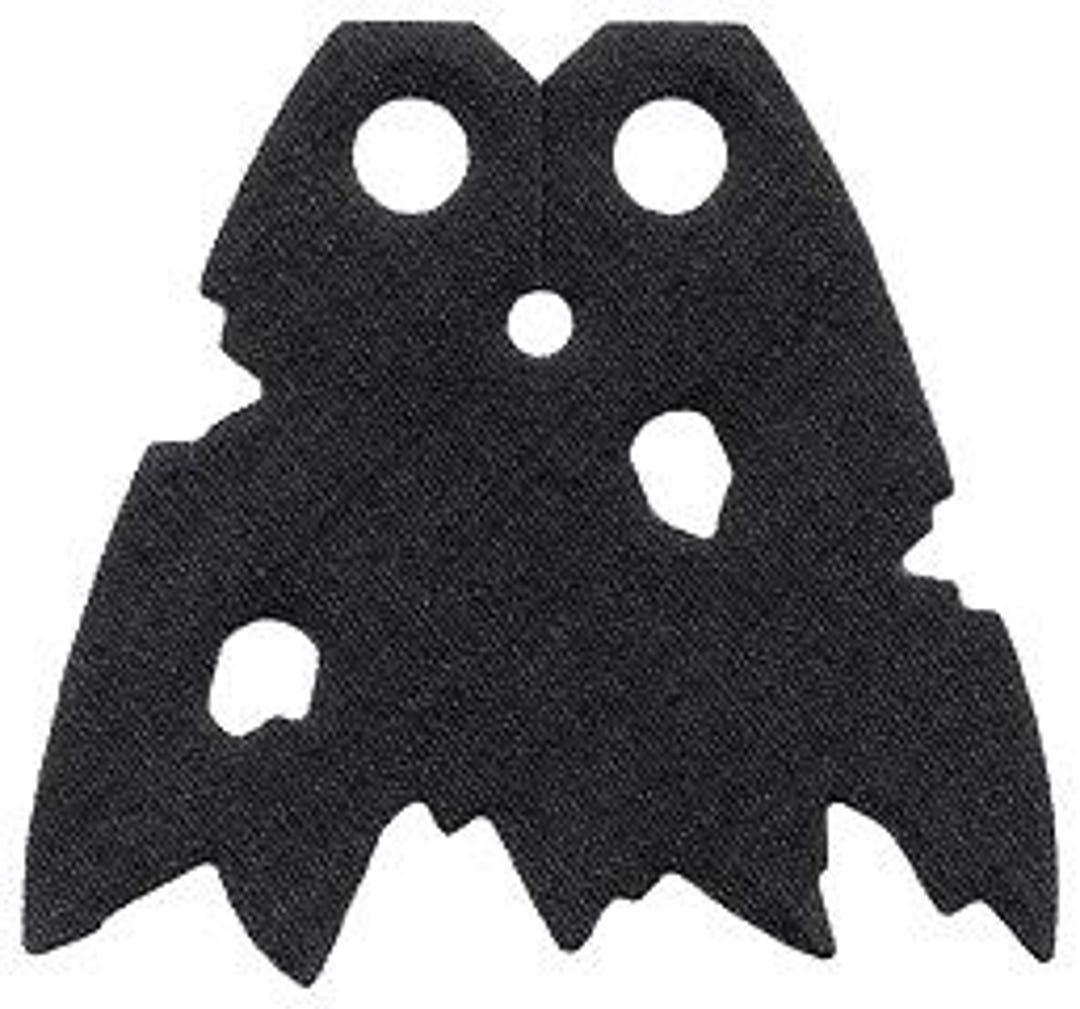 Lego Black Minifigure Cape Cloth, Holes and Tattered Edges ...