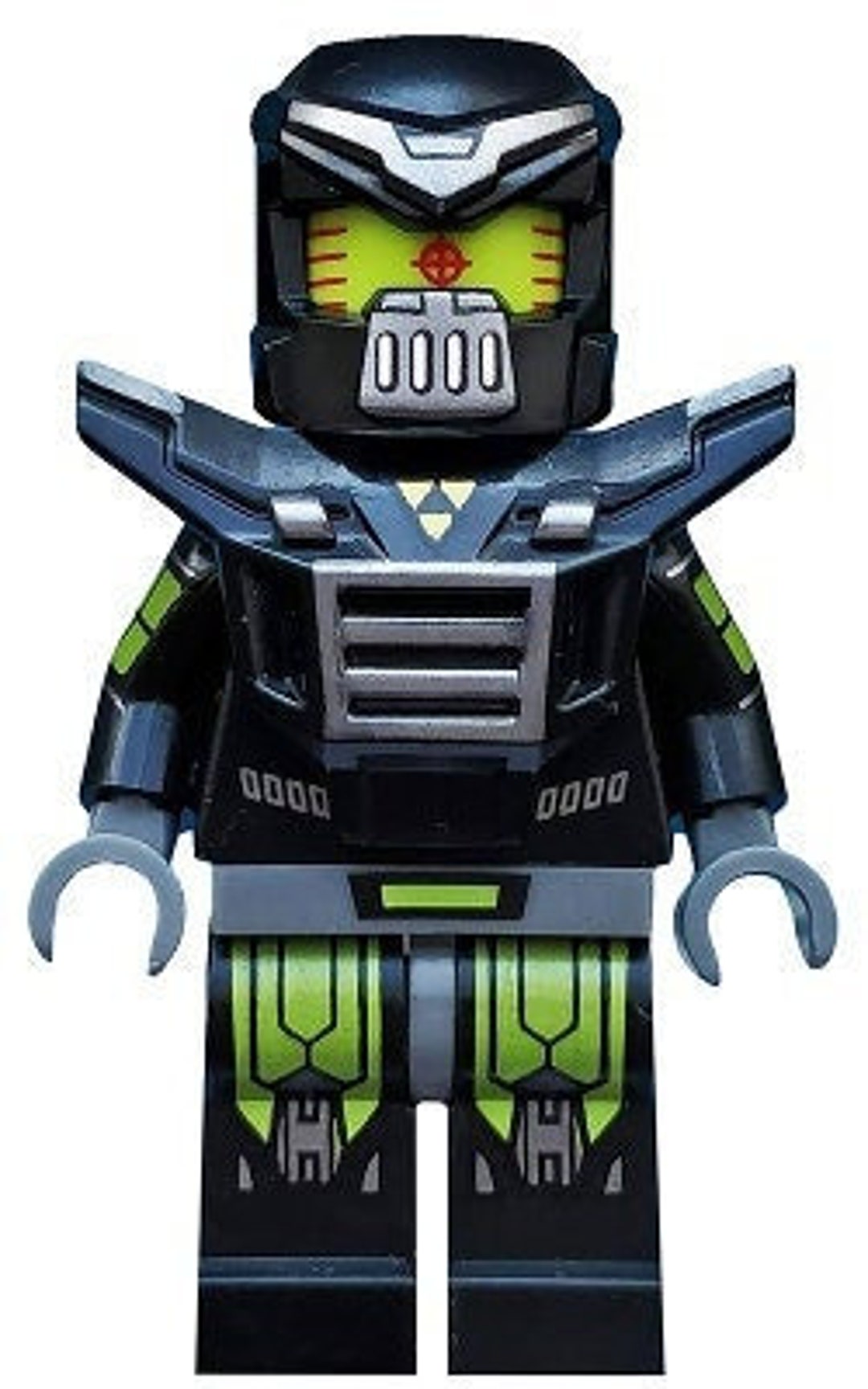 Lego Minifigure Evil Mech Robot Alien Invader UFO Monster Green Black ...