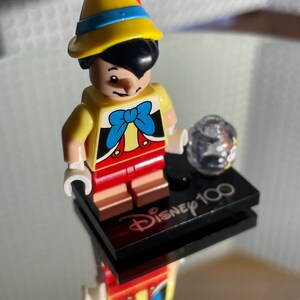 Lego MINIFIGURE Pinocchio, Disney 100 (complete Set With Stand and ...