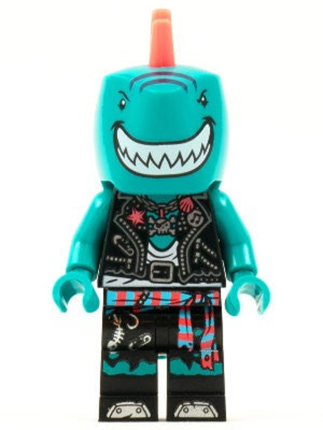 Vintage Lego MINIFIGURE Halloween Shark Singer, Vidiyo Bandmates ...