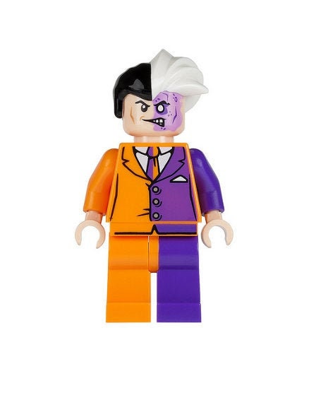 Lego Two Face Decals