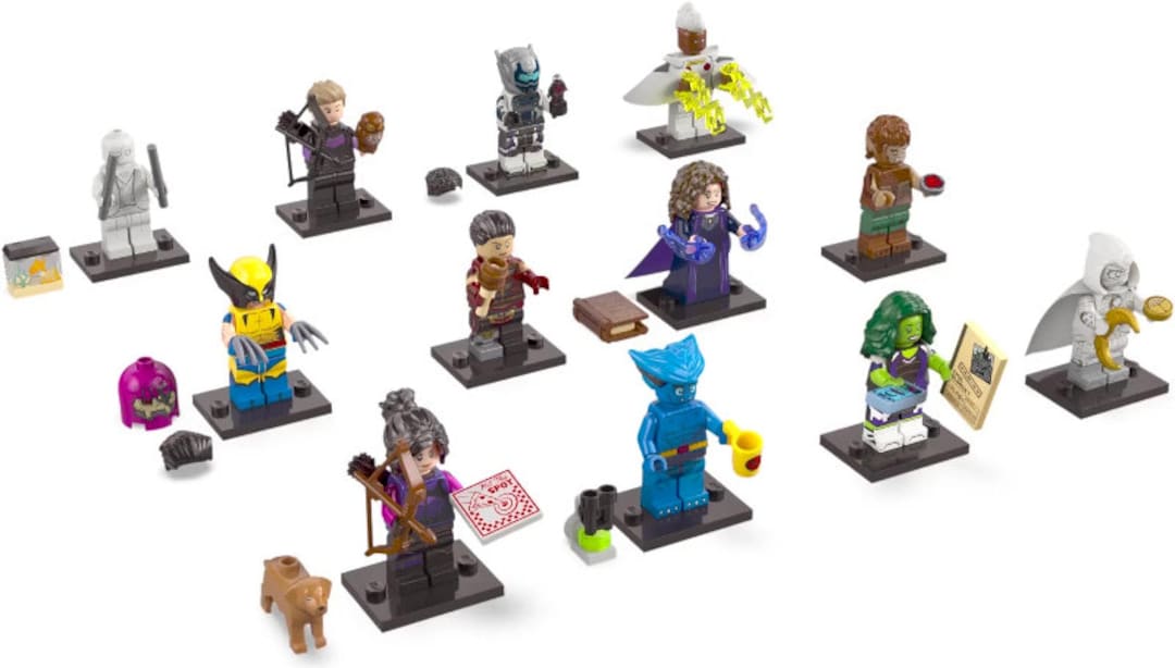 Lego MINIFIGURE Minifigure, Marvel Studios, Series 2 (complete Series ...