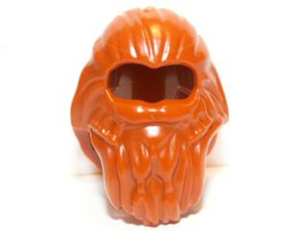CLASSIC RARE VINTAGE Gloin the Dwarf Lego Dark Orange Minifigure, Hair ...