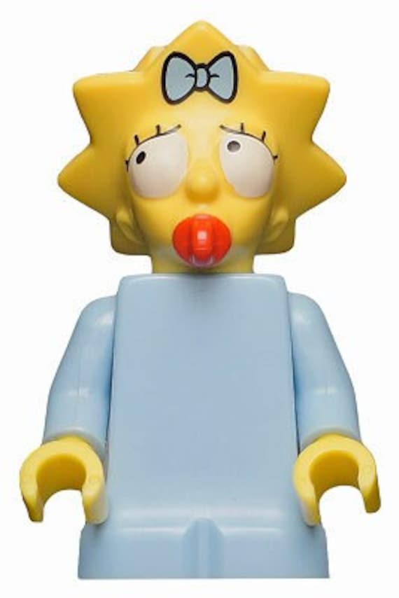 Lego MINIFIGURE Maggie Simpson With Worried Look Baby - Etsy Ireland