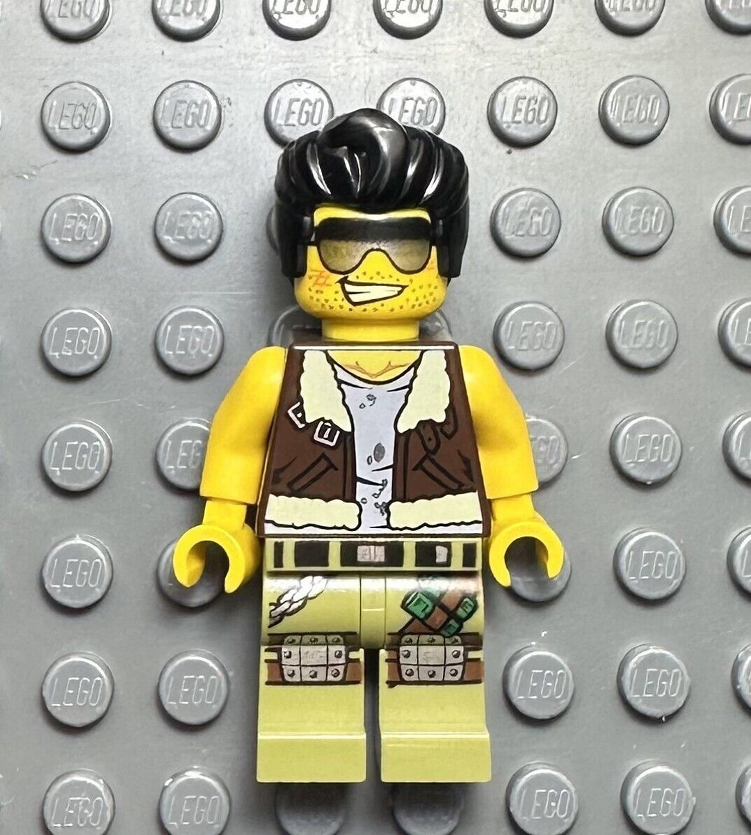 Lego MINIFIGURE Halloween Monster Zombie Killer Frank Rock - Etsy