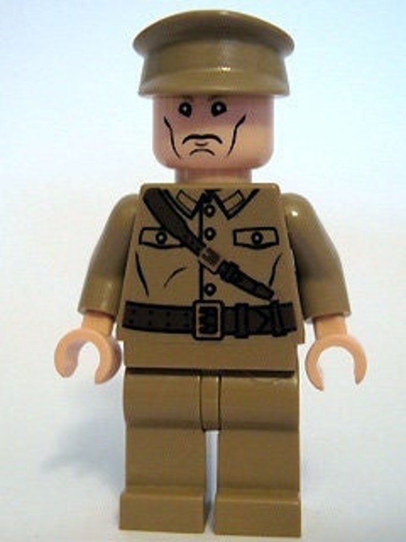 Lego MINIFIGURE LEGO Indiana Jones Colonel Dovchenko Soviet Officer - Etsy