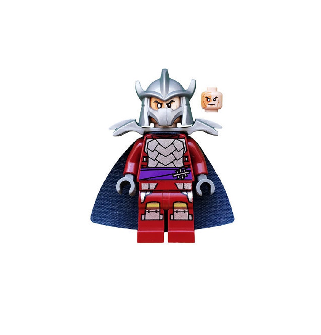 Lego MINIFIGURE Teenage Mutant Ninja Turtles Shredder - Dark Blue Cape ...