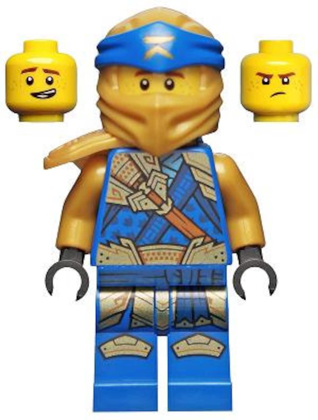 Lego MINIFIGURE Ninjago Jay (golden Ninja) - Crystalized Tunic With ...