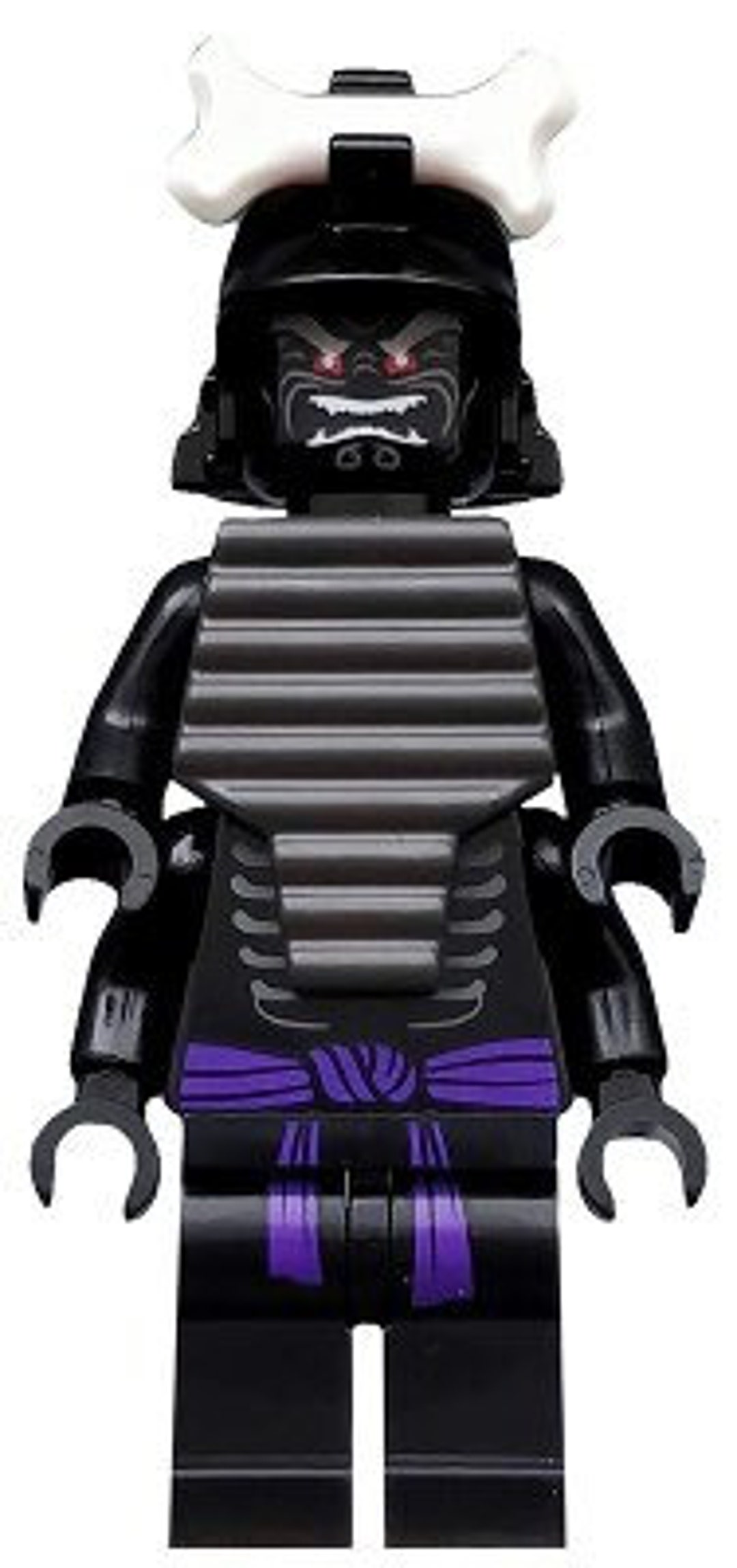 Lego MINIFIGURE Ninjago Lord Garmadon - Legacy, Tall - the Golden ...