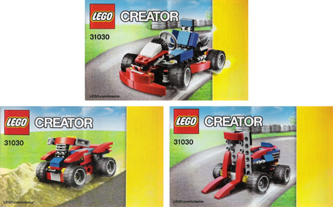 LEGO Red Go-kart 31030 Retired! New & Original Packaging Shelf Wear - Etsy