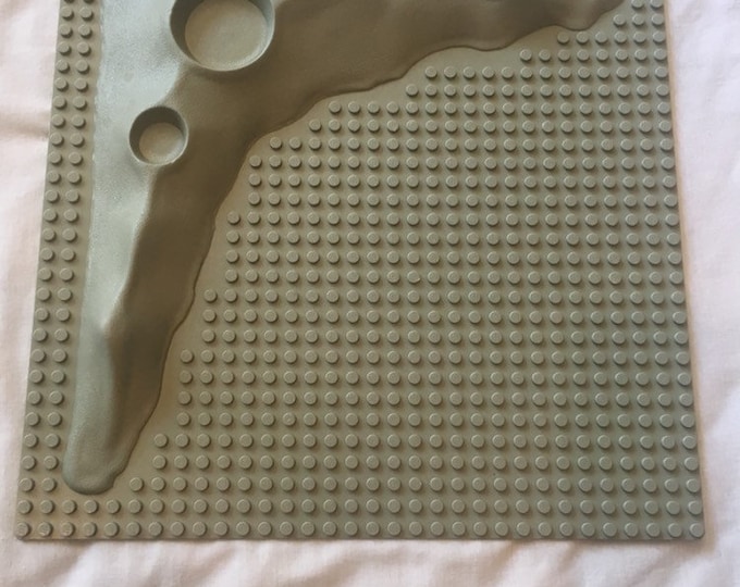 LEGO Base Plate 3D Lunar Space Moon Crater 32 X 32 Baseplate - Etsy