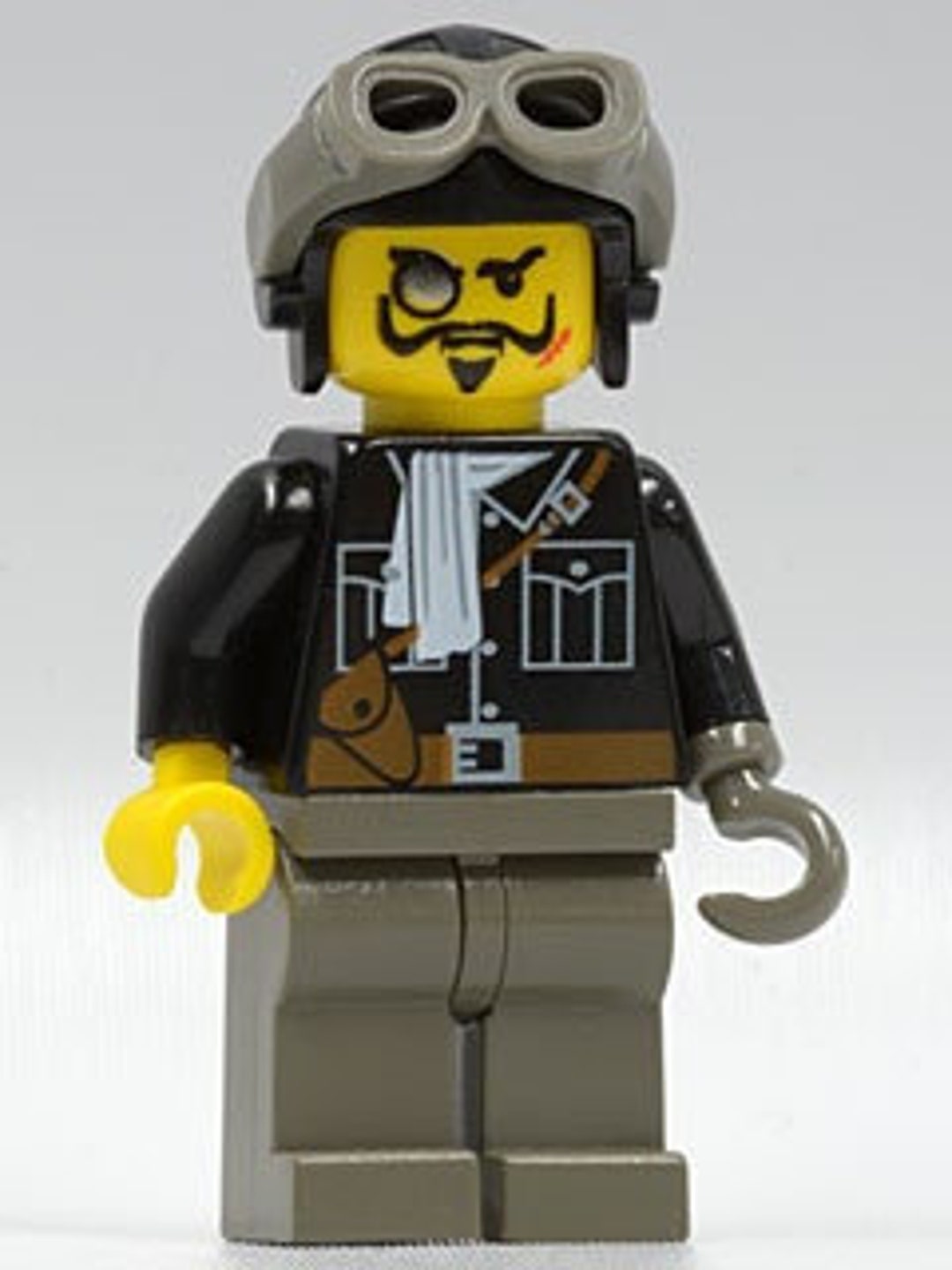 Lego MINIFIGURE Baron Von Baron Lord Sam Sinister With Aviator Cap and ...