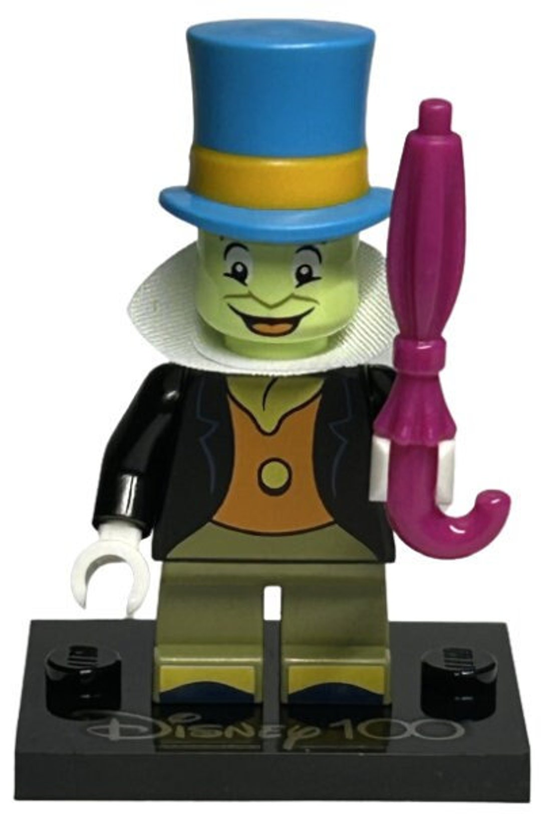 Lego MINIFIGURE Jiminy Cricket, Disney - Etsy