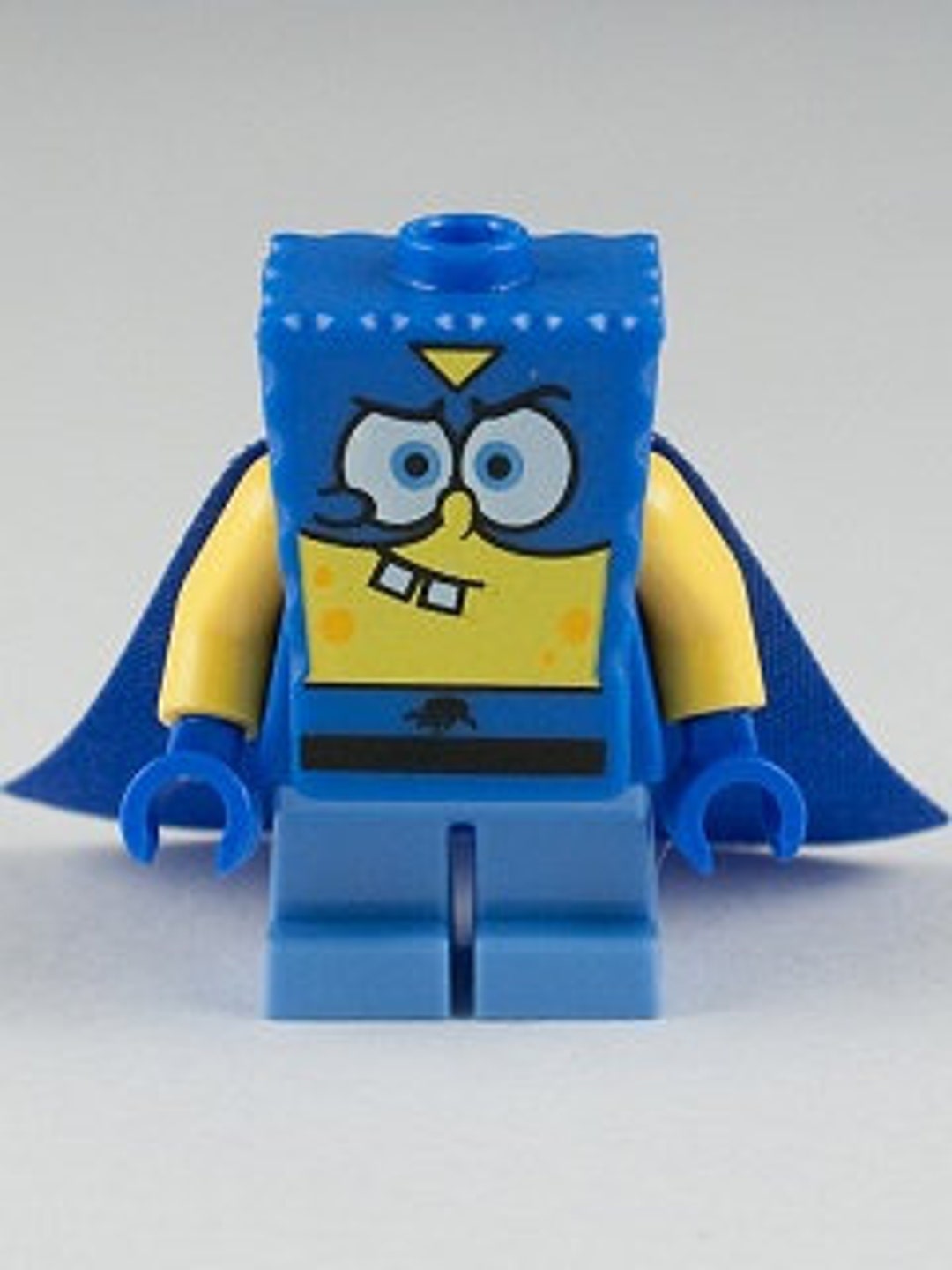 Lego MINIFIGURE Spongebob - Super Hero - Etsy