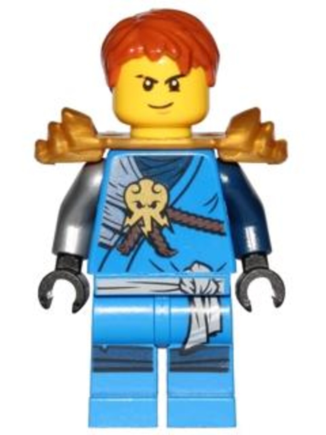 Lego MINIFIGURE Ninjago Jay (honor Robe) - Day of the Departed, Hair ...
