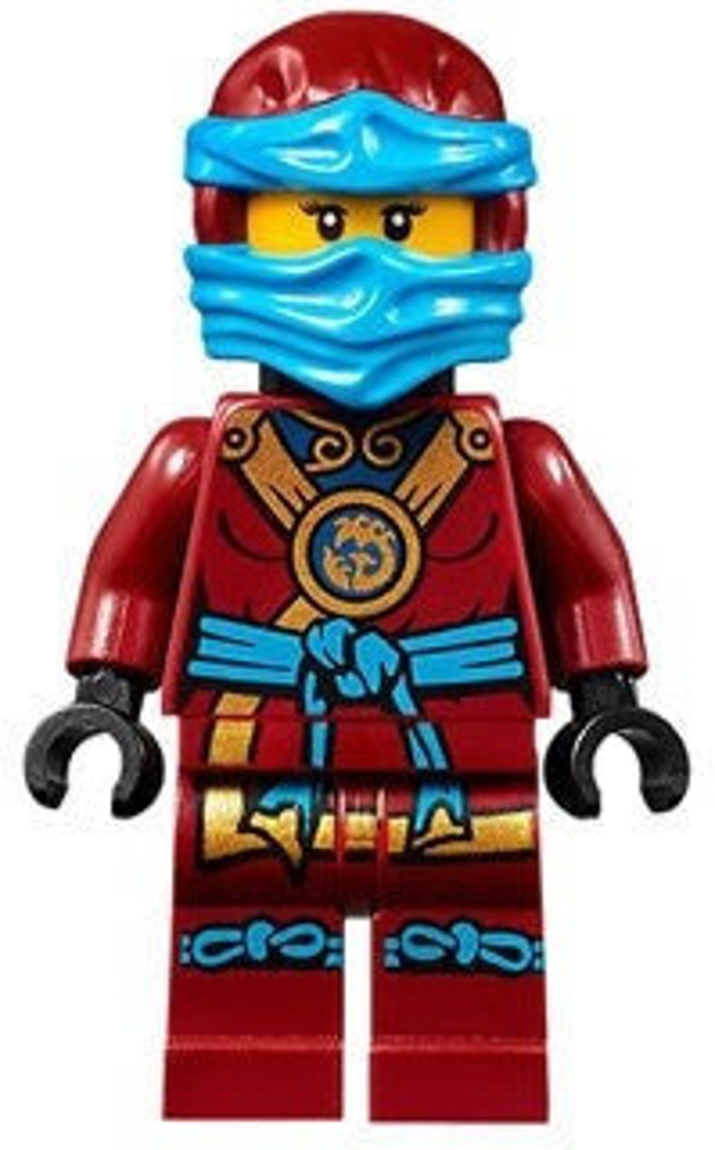 Lego MINIFIGURE Ninjago Female Ninja Nya - Etsy
