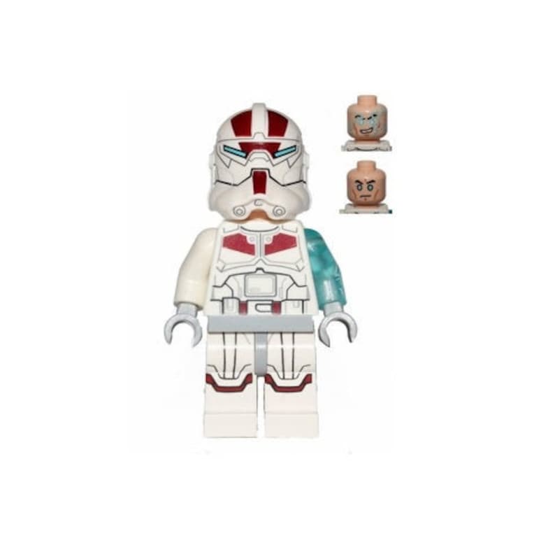 Lego Star Wars Minifigure Jedi Jek-14 With Clone Helmet - Etsy
