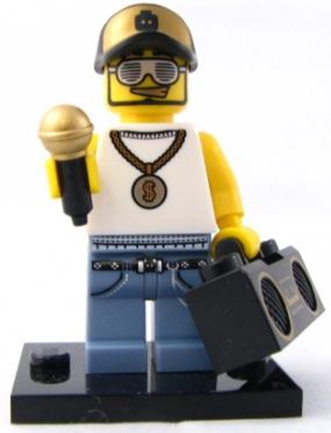 Lego MINIFIGURE Rapper, Series 3 (complete Set With Stand and ...