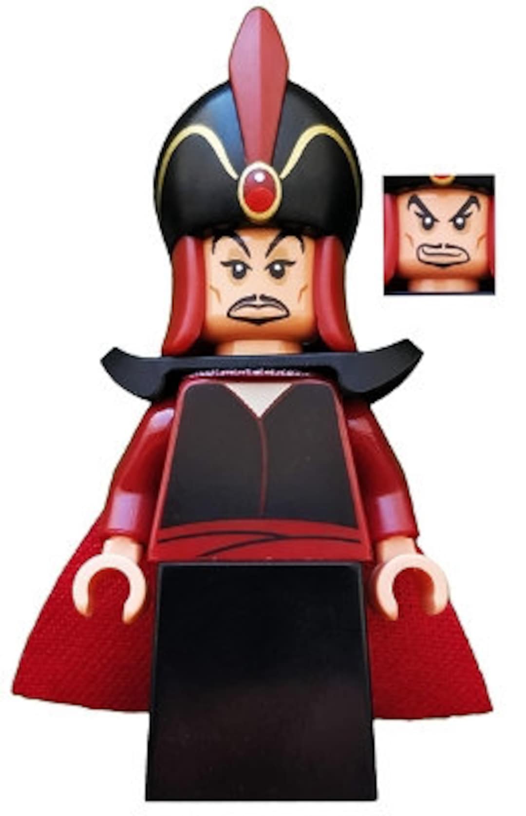 Lego MINIFIGURE Jafar Villain From Aladdin Wicked Wazir - Etsy