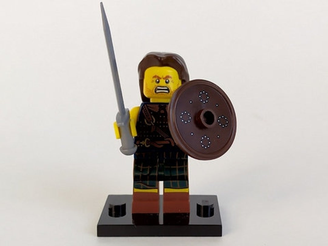 Lego MINIFIGURE Castle Braveheart Barbarian Highland Battler, Series 6 ...