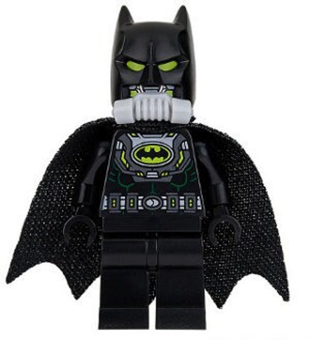 Lego MINIFIGURE Batman, Gas Mask Batman - Etsy