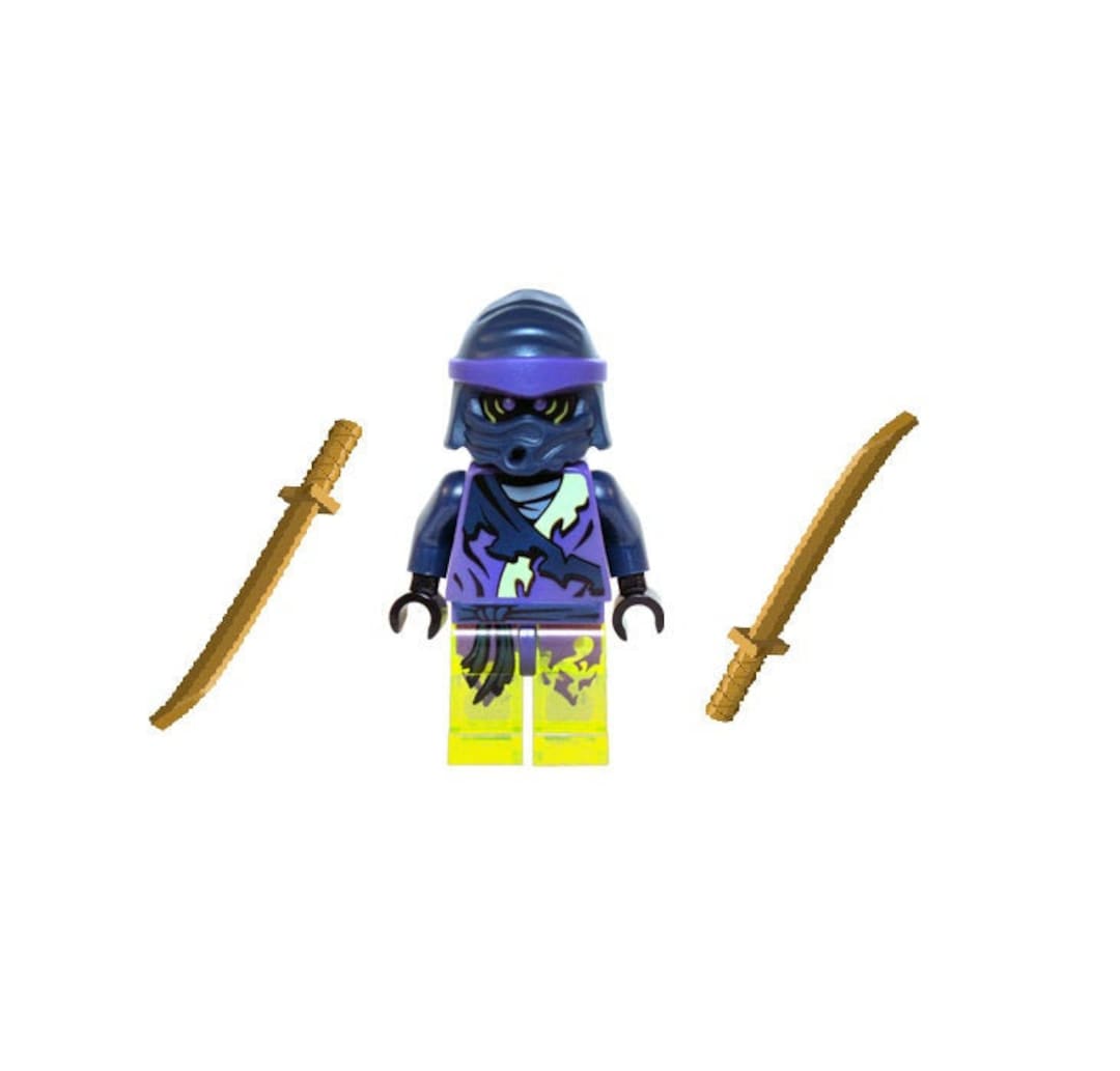 Lego MINIFIGURE Halloween Ninjago Ghost Ninja Wooo - Etsy