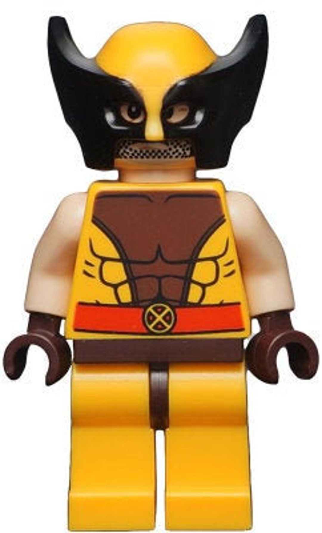 Lego MINIFIGURE Super Hero X-men Wolverine - Mask Xmen - Etsy