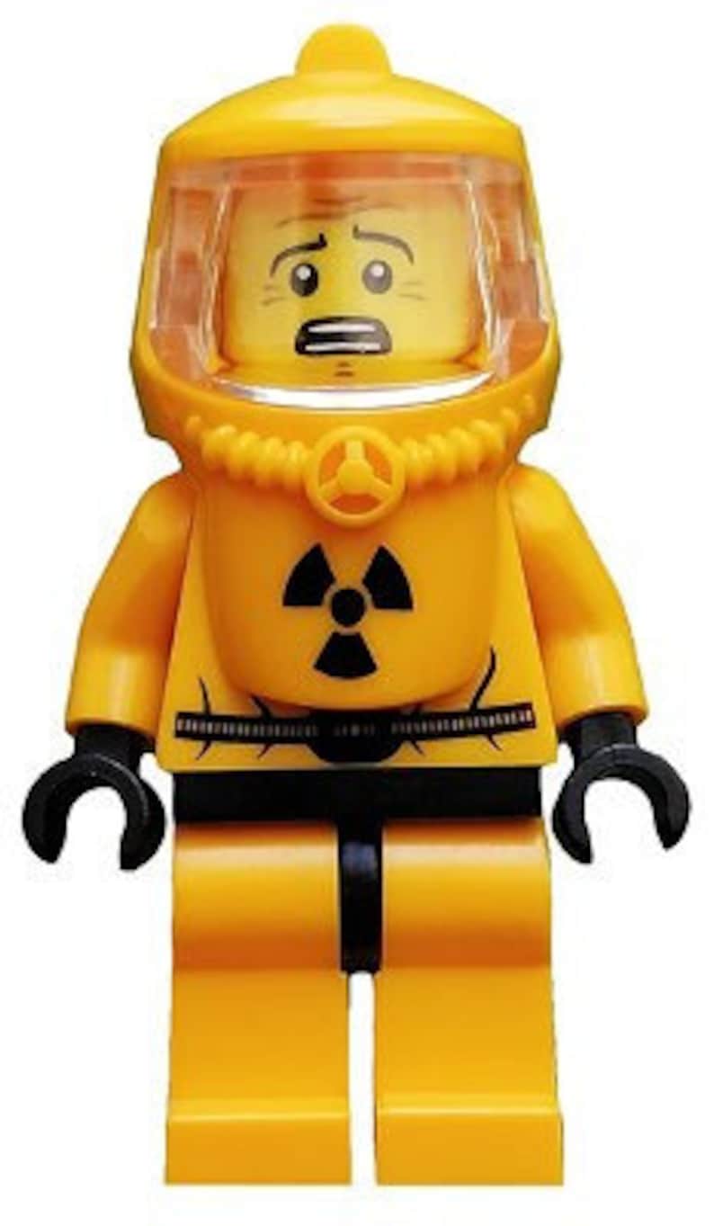 Lego Minifigure Hazmat Guy Radioactive Suit Biohazard - Etsy
