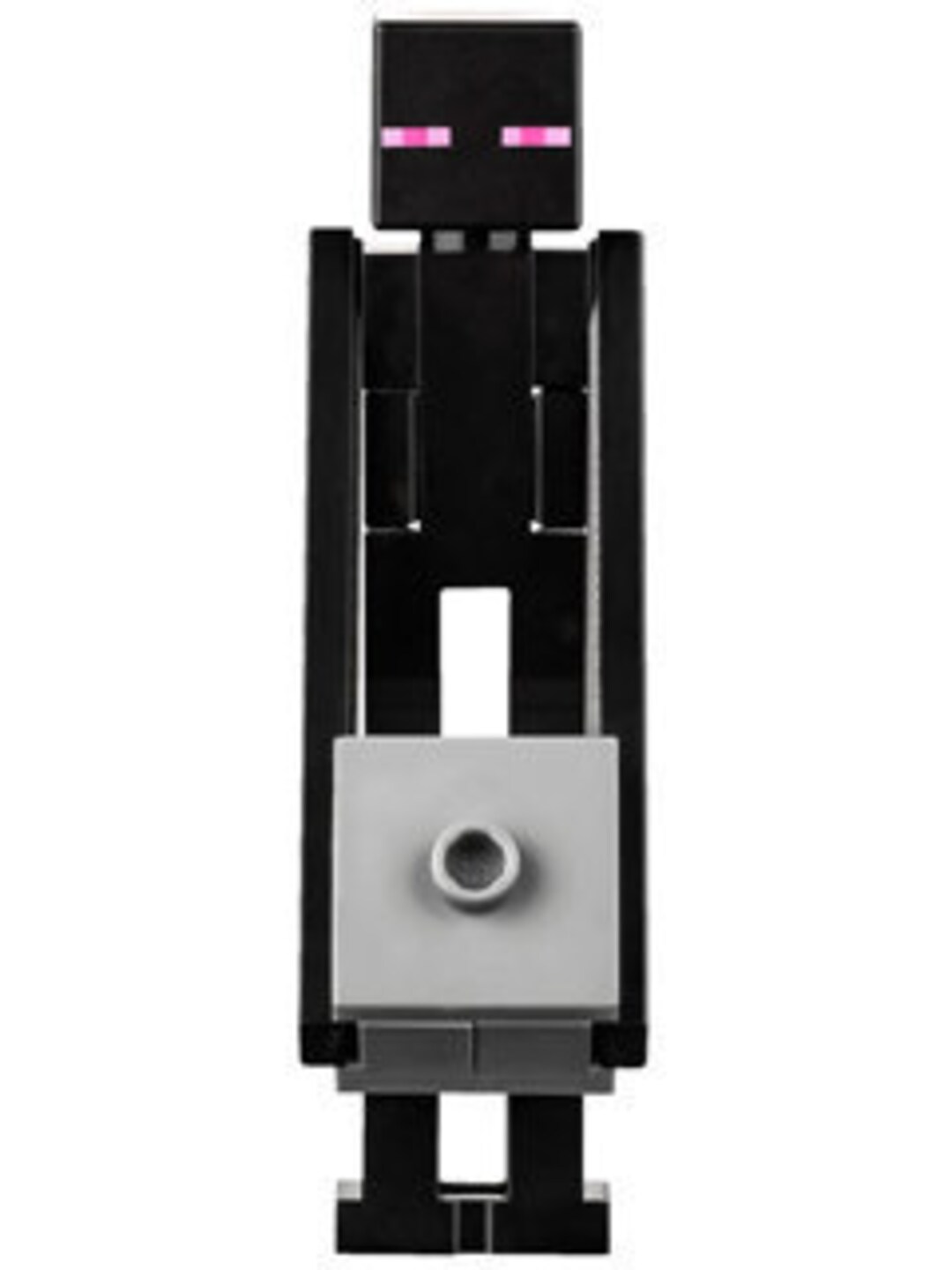 Lego MINIFIGURE Minecraft Enderman - Light Bluish Gray Block - Etsy