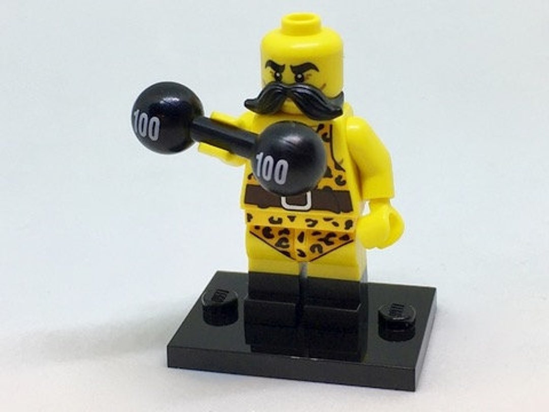 Lego MINIFIGURE Strongman Strong Smash Strong - Etsy