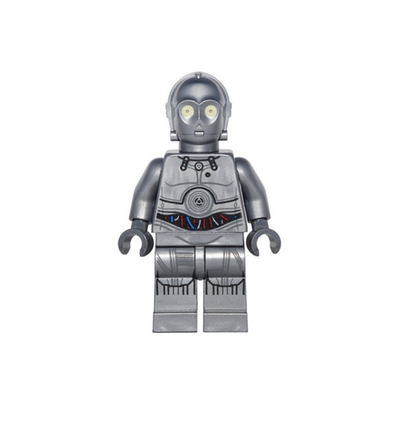 Lego Star Wars MINIFIGURE Silver Protocol Droid (U-3PO) - Etsy