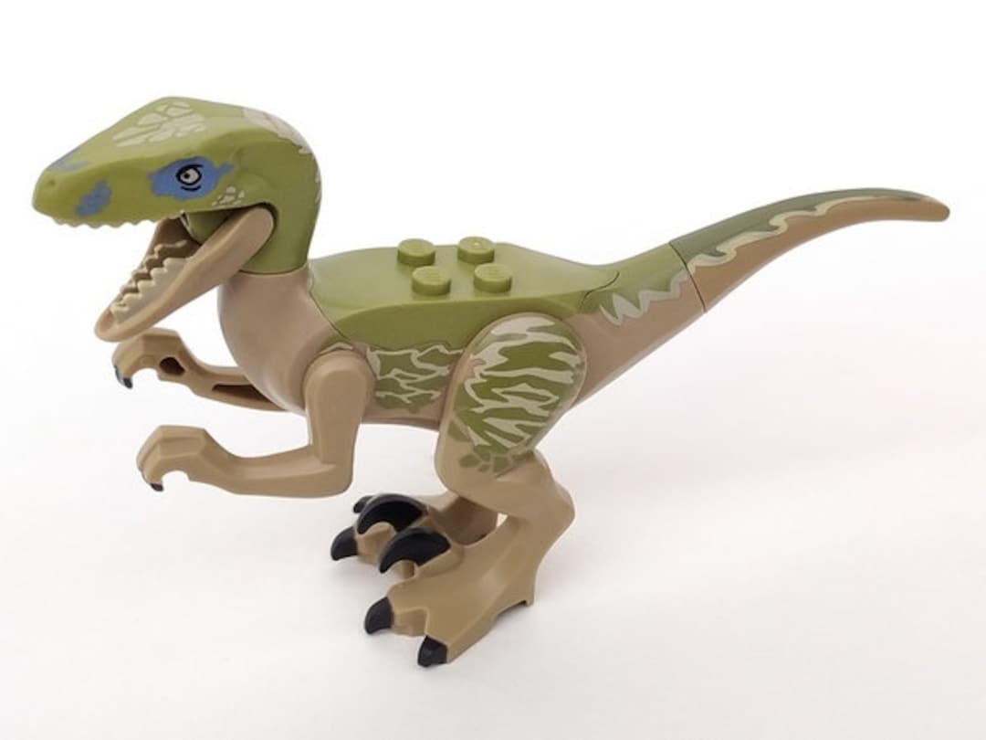 Lego MINIFIGURE Big Figure Authentic Dinosaur Raptor / Velociraptor ...