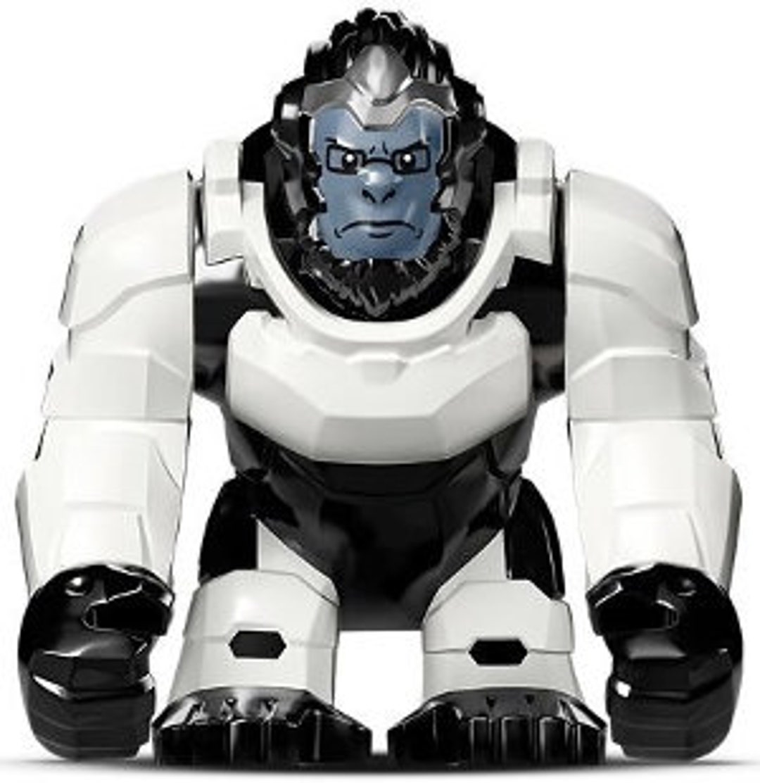 Lego MINIFIGURE BIG Winston Overwatch Mutant Gorilla Scientist - Etsy