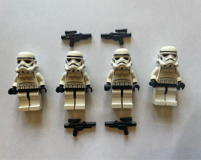 Lego Star Wars MINIFIGURE Battle Pack Imperial Stormtroopers Four Pack ...