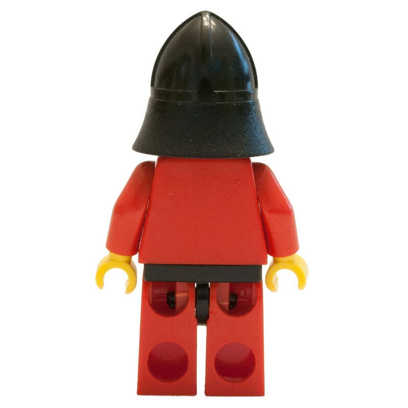 Lego MINIFIGURE Vintage Castle Kingdoms - Knight (scale Mail on Red ...