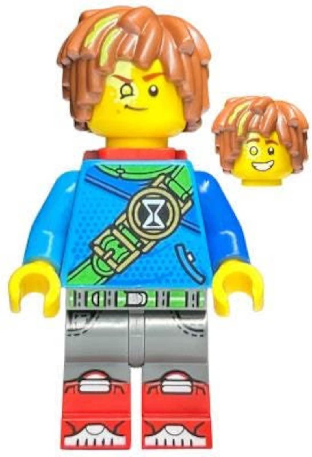 Lego MINIFIGURE Mateo - Red Backpack - Etsy