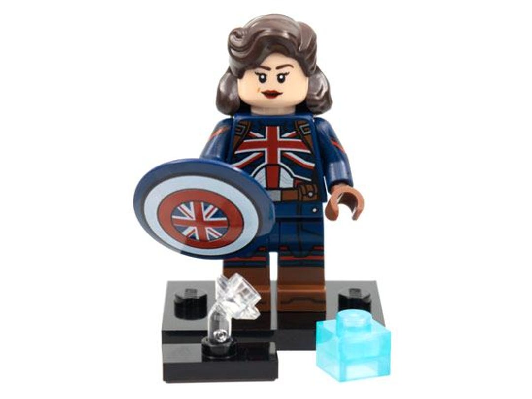 Lego MINIFIGURE Captain Carter, Marvel Studios, Series 1 complete Set ...