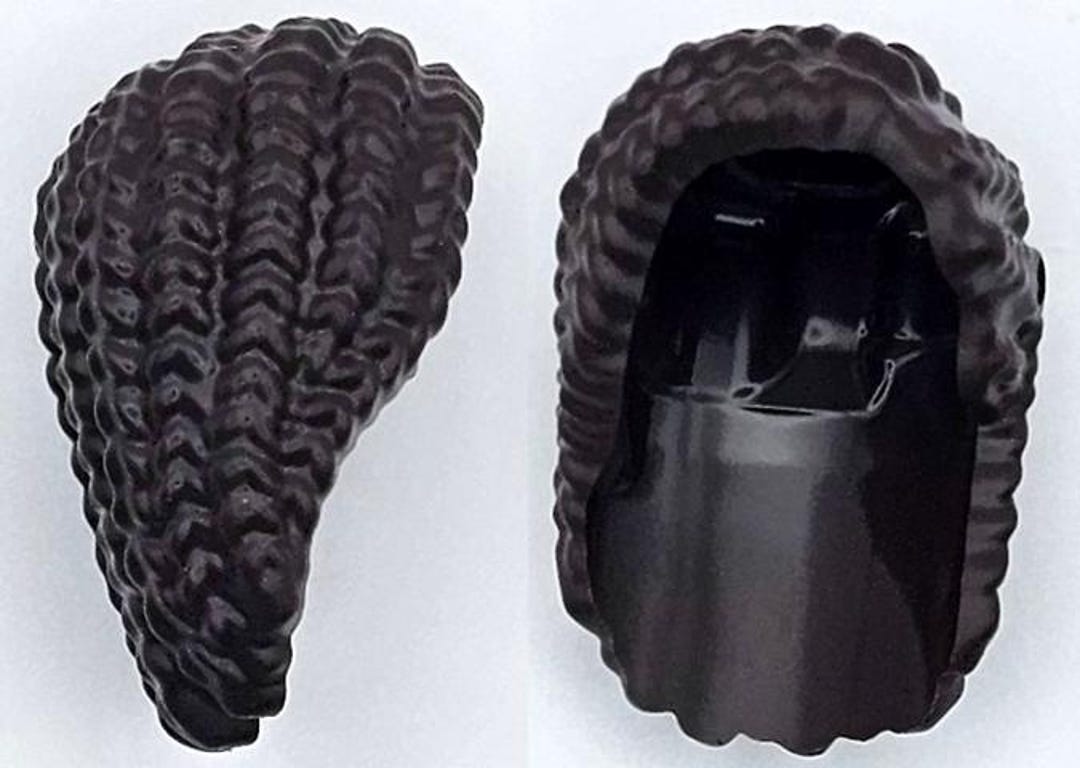 Lego Friends Dark Brown Mini Doll, Hair Female Long Braided - Etsy