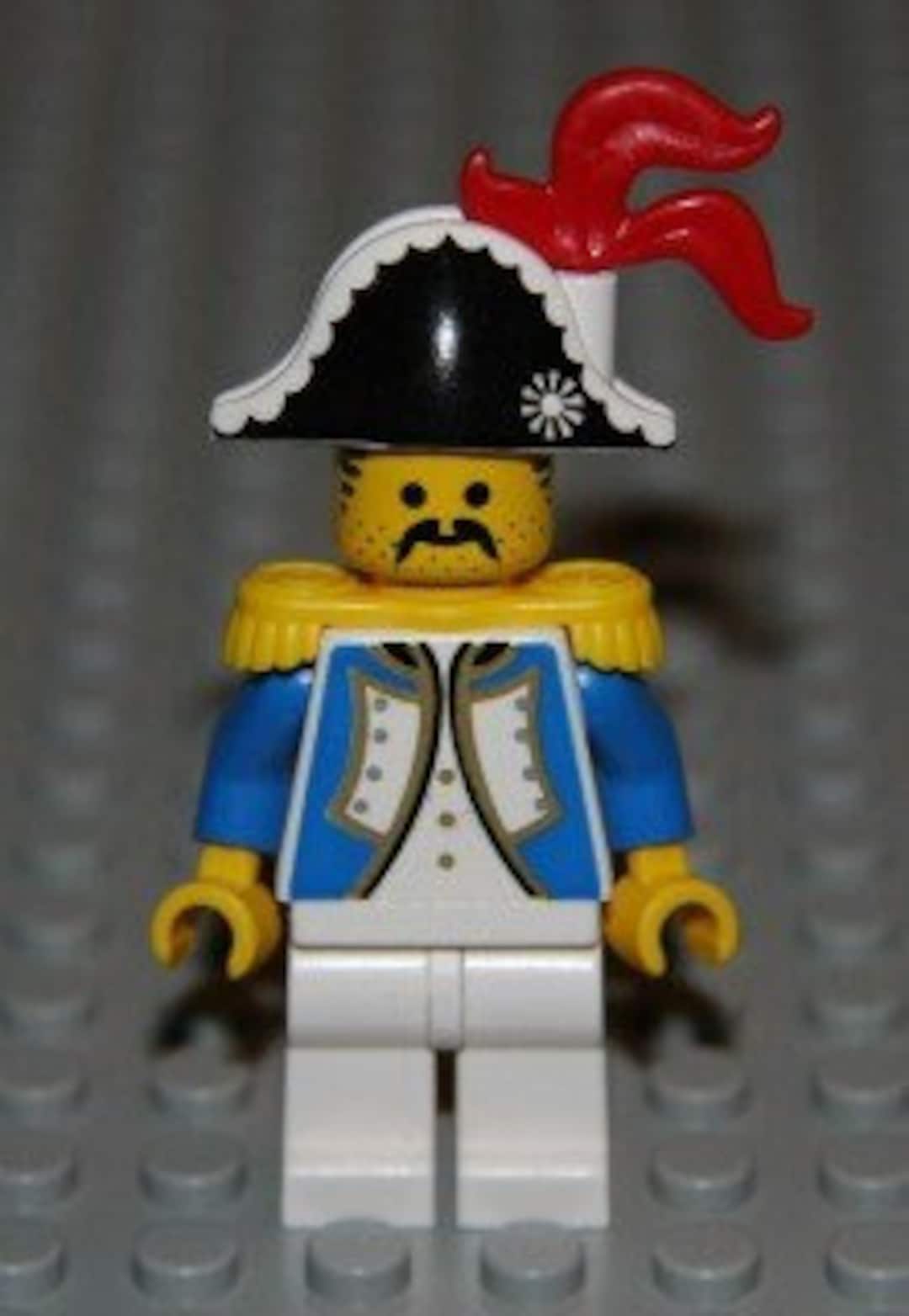 Lego MINIFIGURE Imperial Soldier Governor With Red Feather - Etsy
