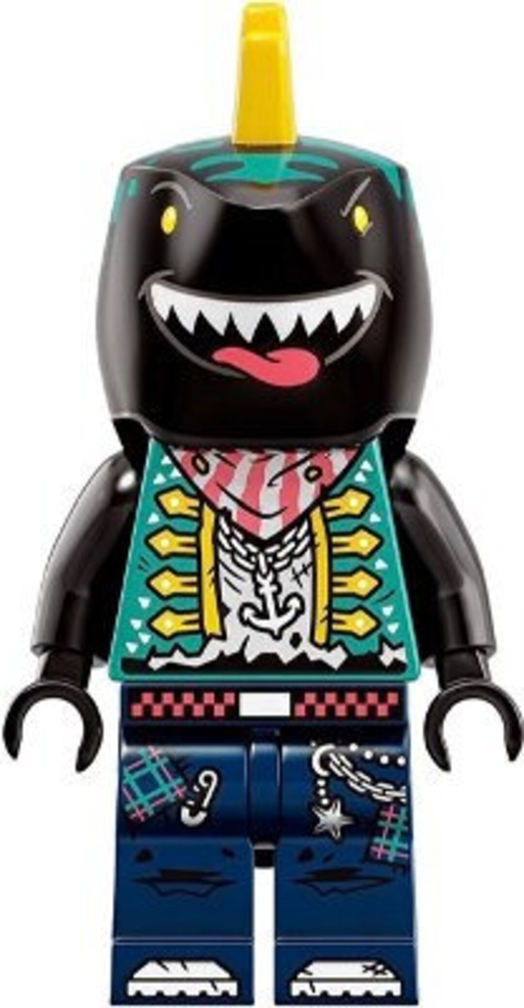 Lego MINIFIGURE Shark Guitarist Army General - Etsy