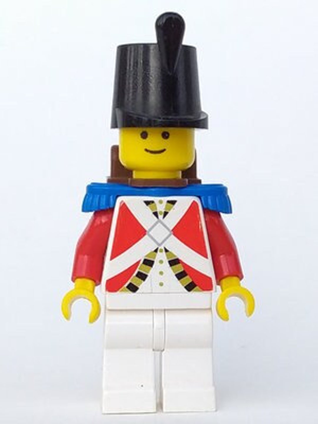 Lego MINIFIGURE Classic Vintage Imperial Guard With Blue Epaulettes /w ...