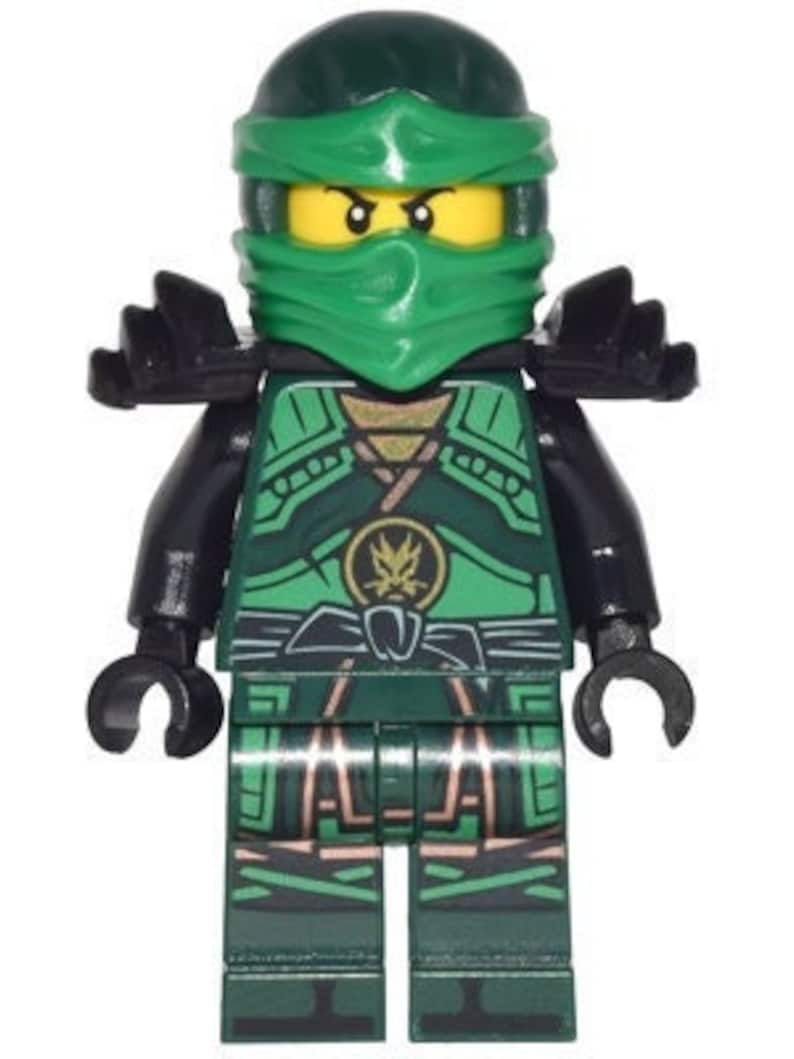 Lego MINIFIGURE Ninjago Lloyd - Hands of Time, Black Armor - Etsy