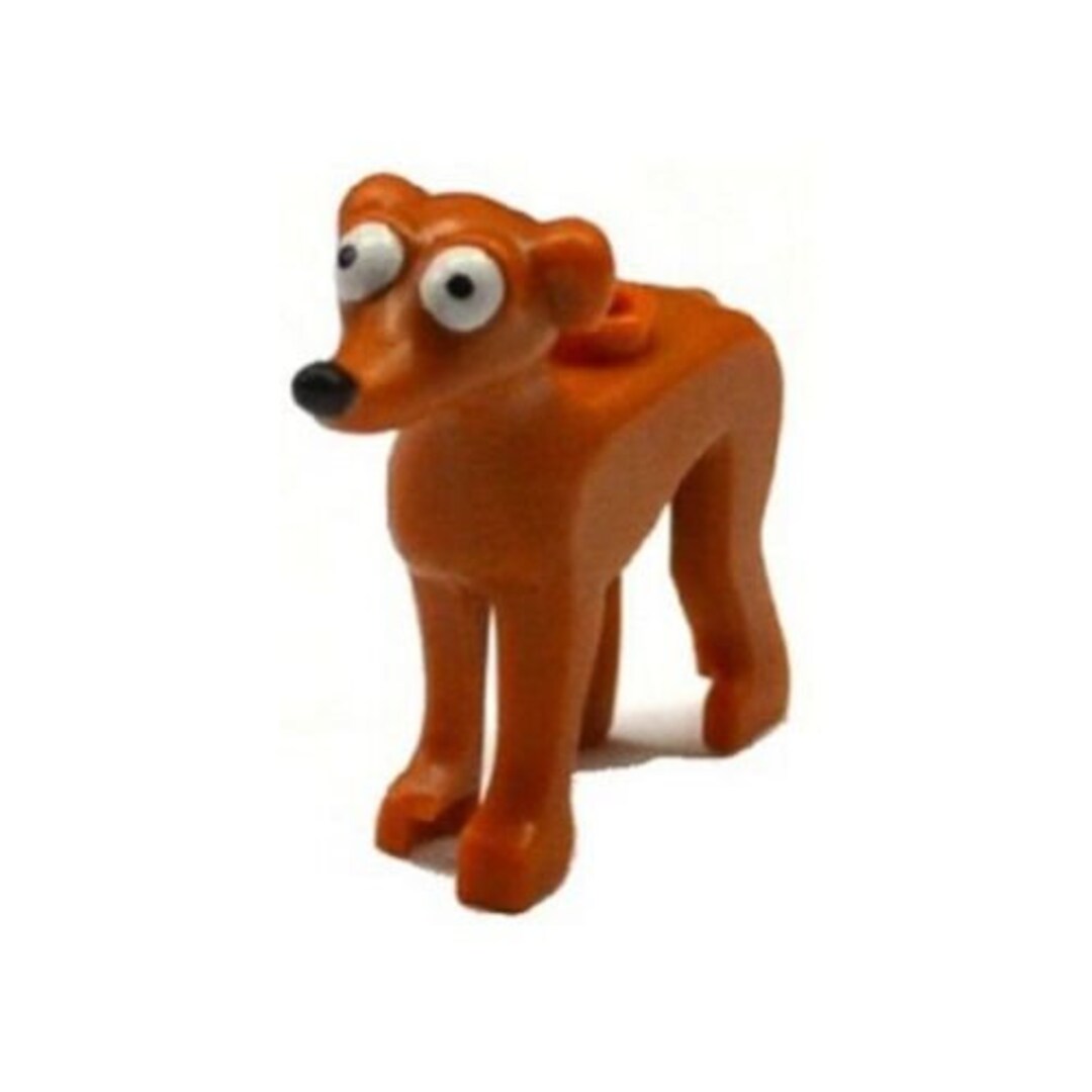 Lego MINIFIGURE Animal, Land - Dog Greyhound - Simpsons Santa's Little ...