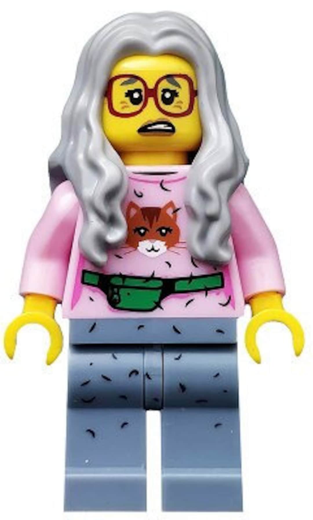 Lego MINIFIGURE Cat Mom Sherry Scratchen-post, the LEGO Movie - Etsy