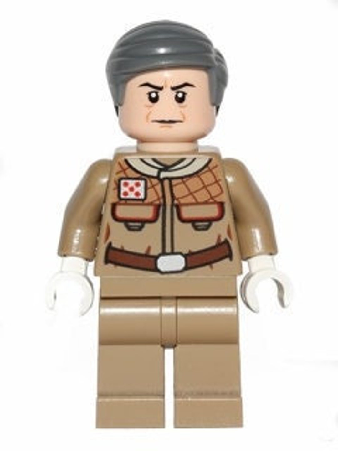 Lego Star Wars MINIFIGURE Rebel General Rieekan - Etsy
