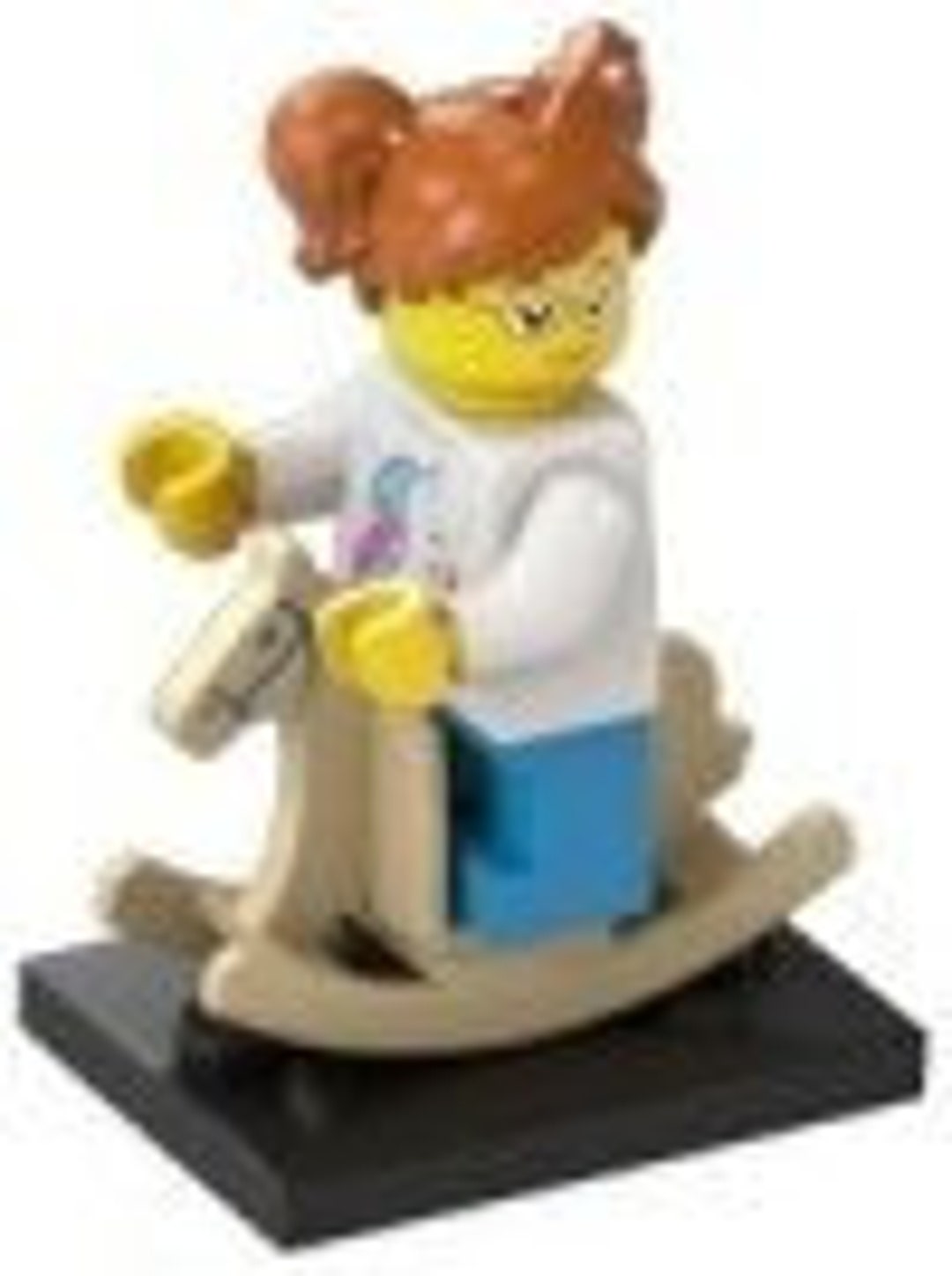 Lego MINIFIGURE Momma's Little Helper Rockin' Horse Rider Girl, Series ...